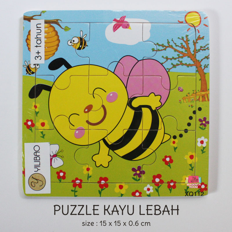 Wooden Puzzle - Lebah | Magenta Room