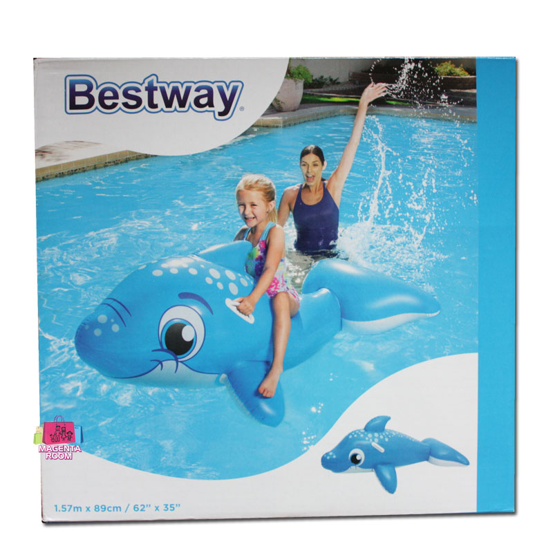 Pelampung Bestway Bestway Dolphin Ride-on 41087 | Magenta Room