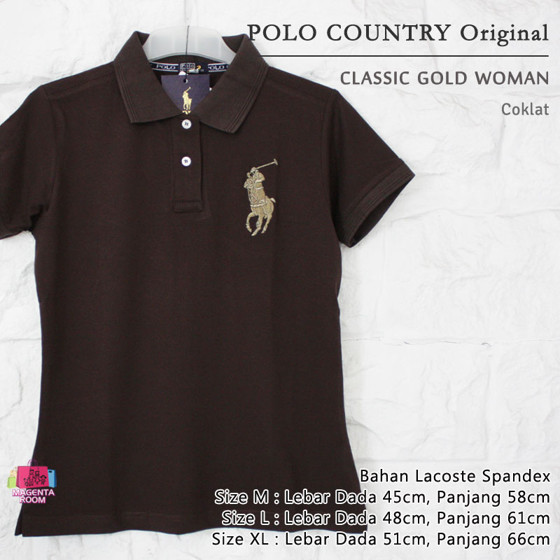 POLO COUNTRY Original - CLASSIC Gold Woman | Magenta Room