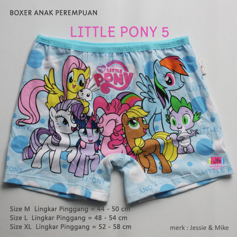 Celana Boxer Anak Little Pony | Magenta Room