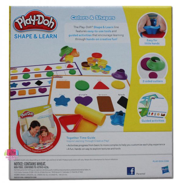 Play-Doh Shape & Learn (Colors & Shapes) | Magenta Room