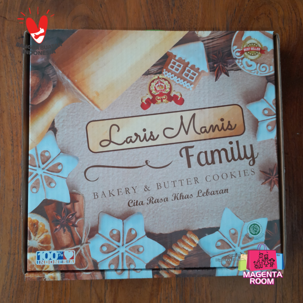 Paket Kue Kering Lebaran / Hampers Laris Manis FAMILY | Magenta Room